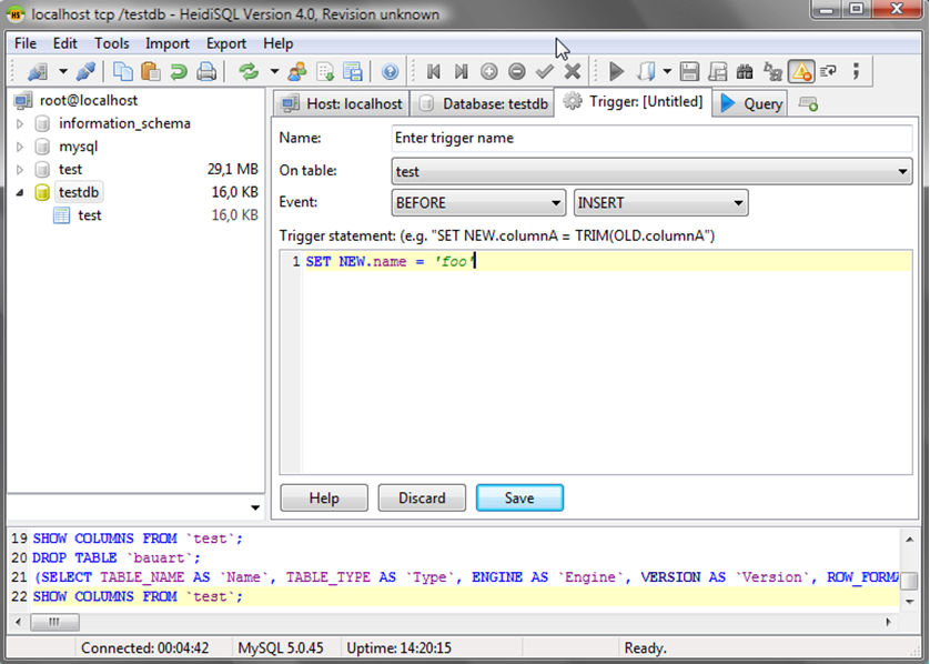 Використання HeidiSQL в тестуванні.